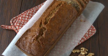 Las recetas de Manu: BANANA BREAD - PAN DE PLÁTANO Y NUECES